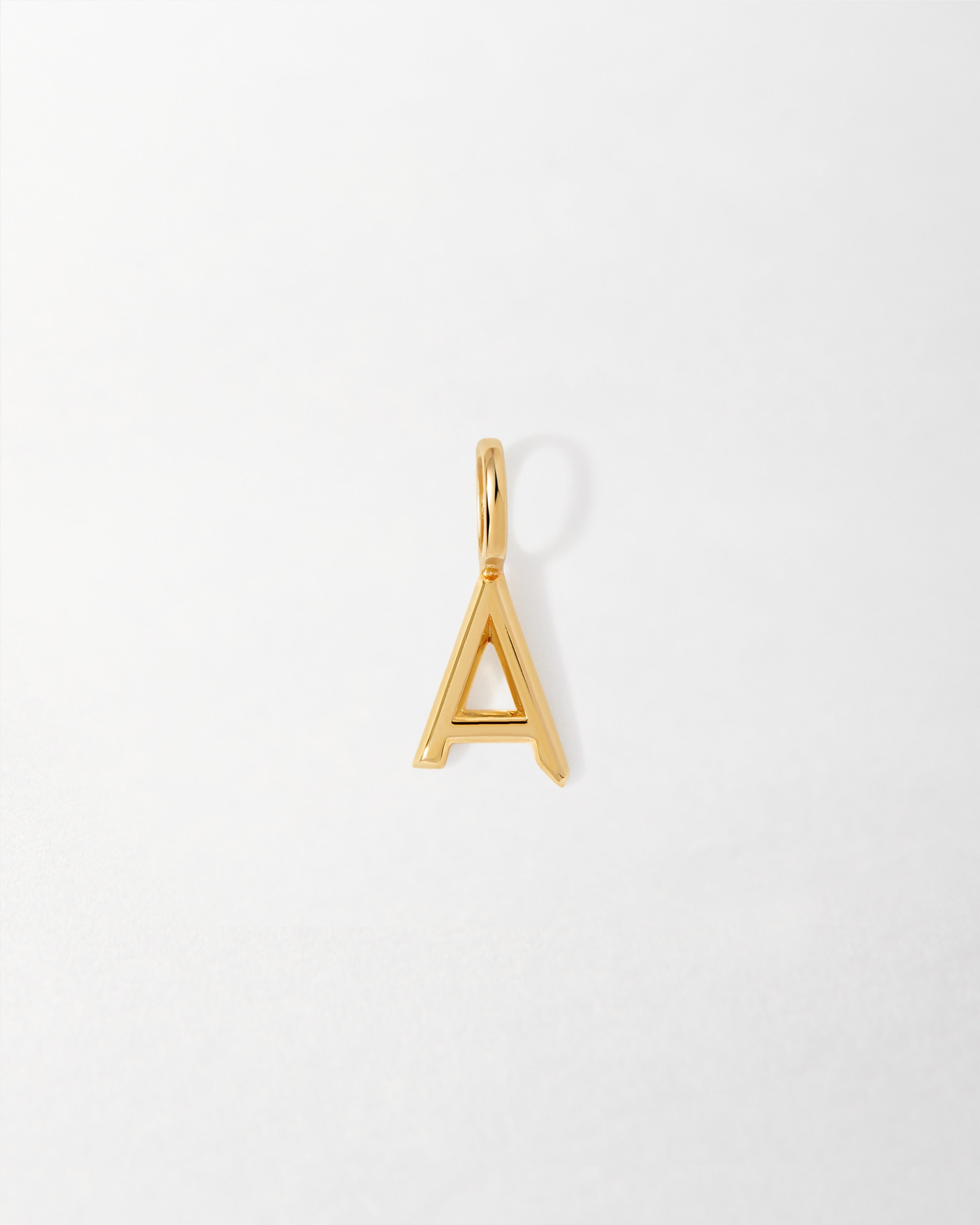 Mini Initial Pendant | 18k Gold Plated – EDGE of EMBER