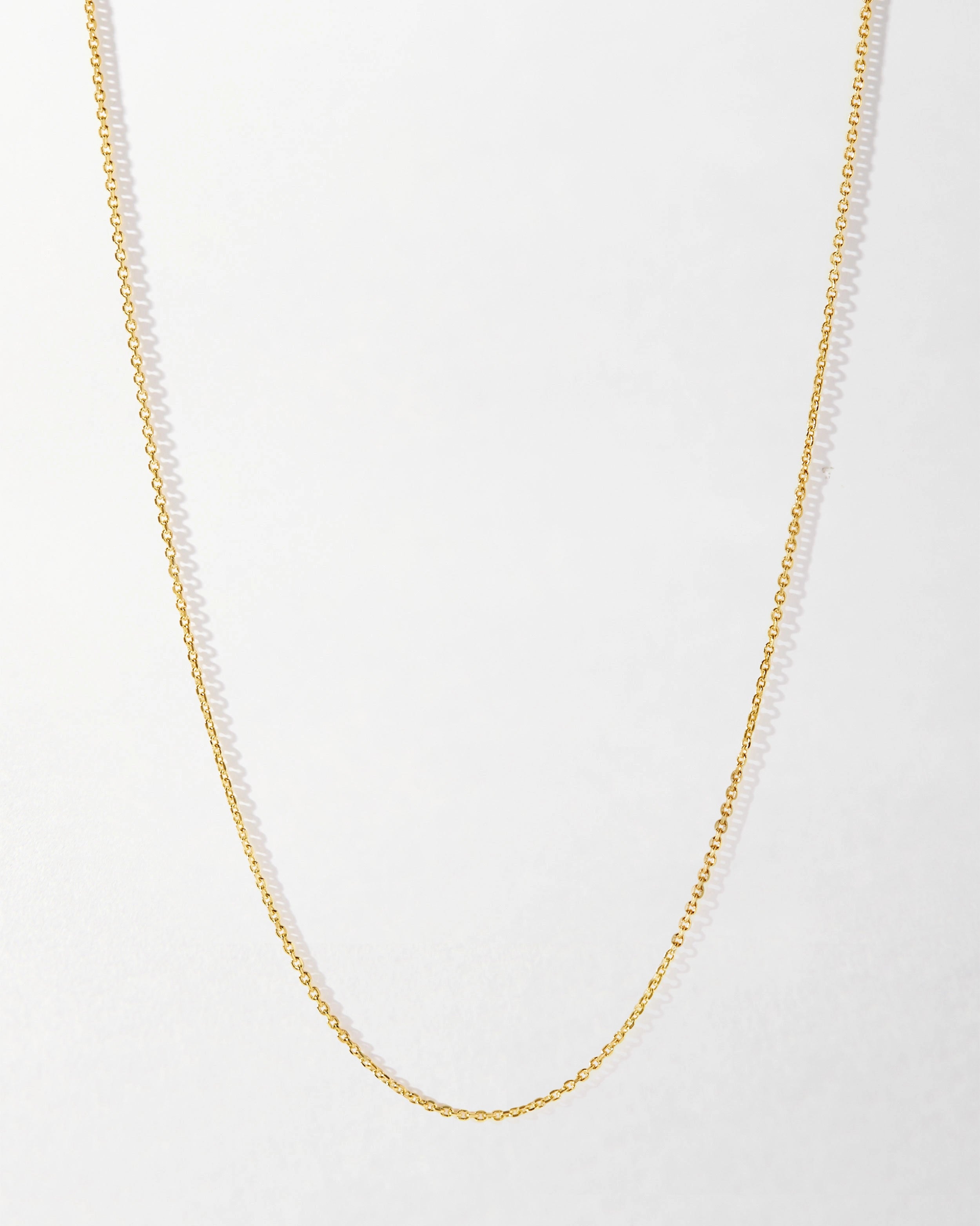 Cable Chain Necklace | 18K Gold Plated – EDGE of EMBER