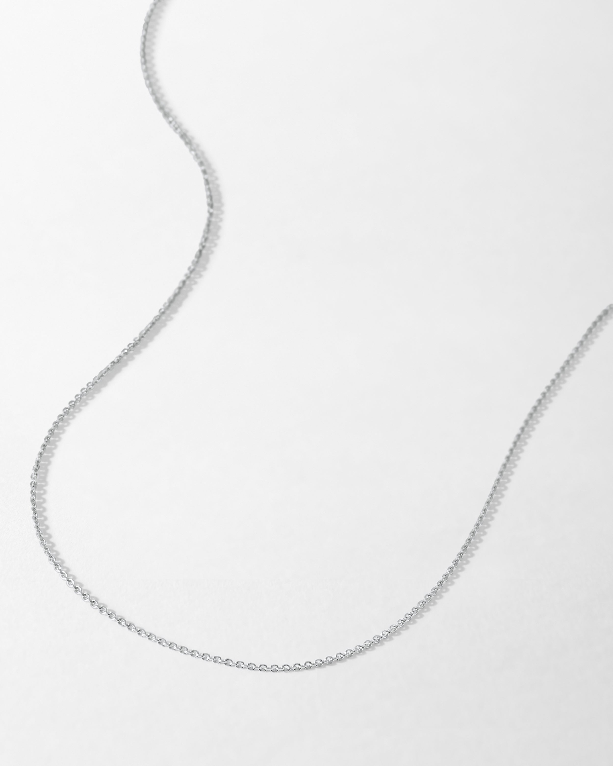 Cable Chain Necklace - Silver – EDGE of EMBER