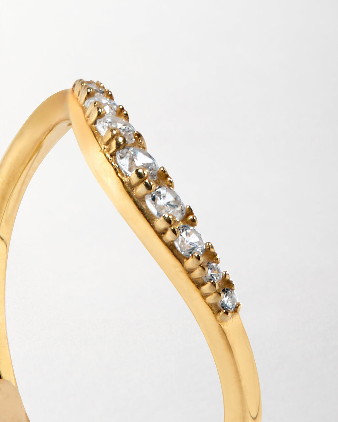 Ellipse Diamond Ring | 14ct Gold Jewellery – EDGE of EMBER