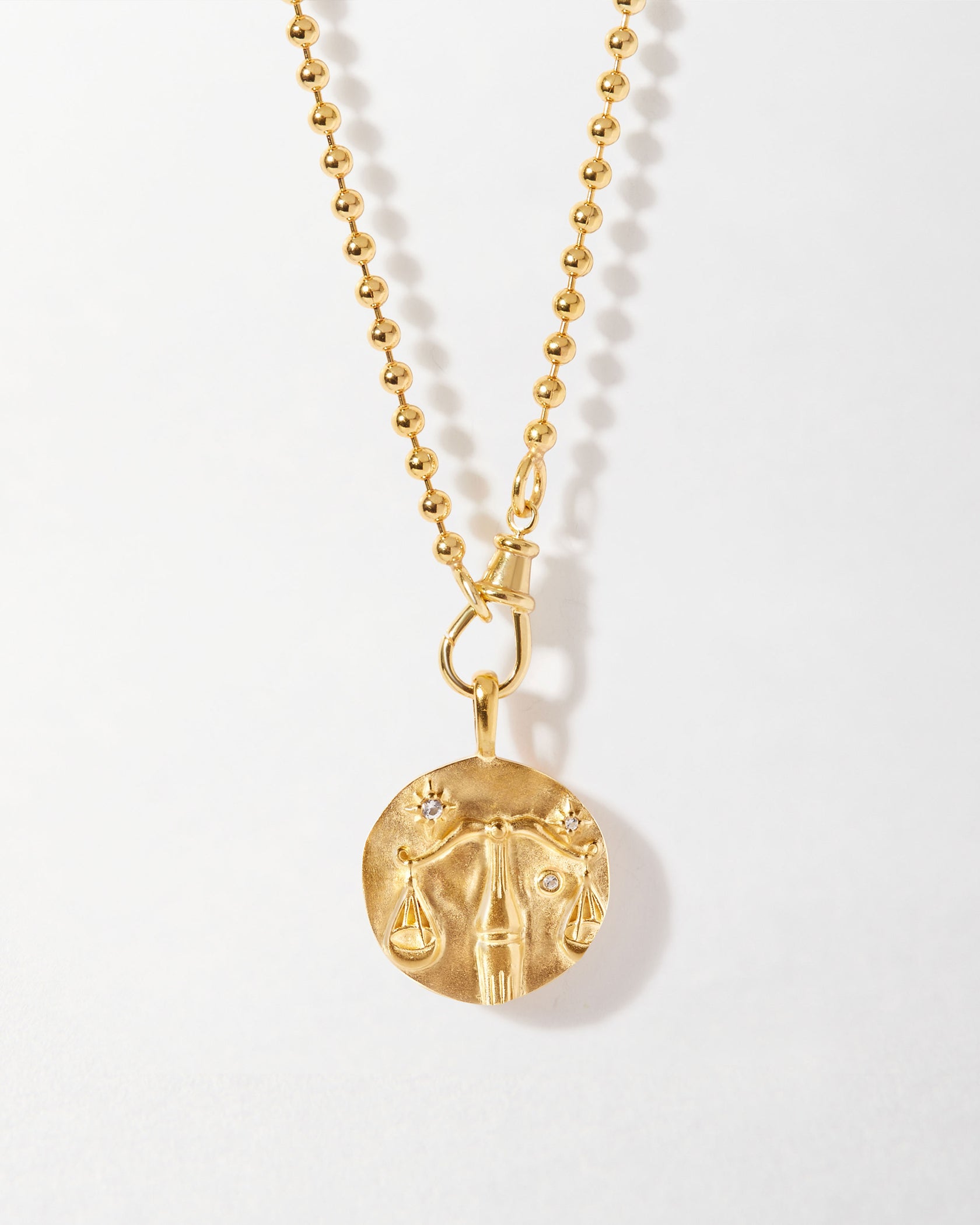 Zodiac Necklace | 18k Gold Plated Designer Horoscope Jewellery – EDGE ...