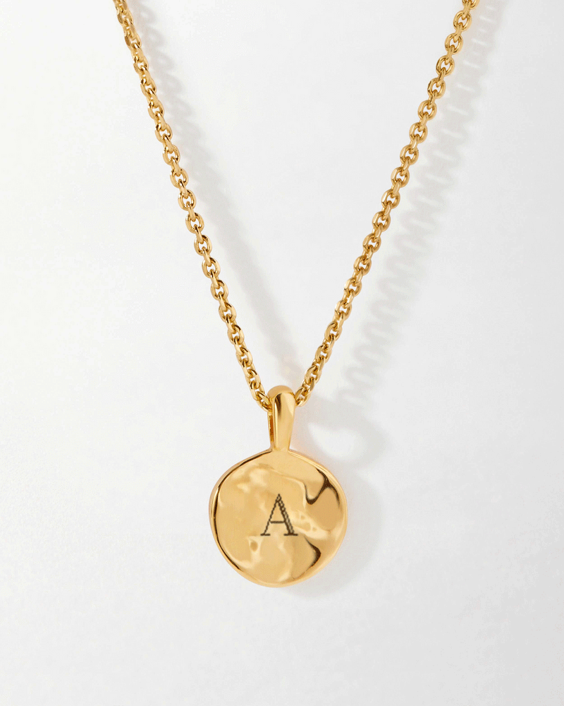 Mini Coin Necklace - Gold – EDGE of EMBER