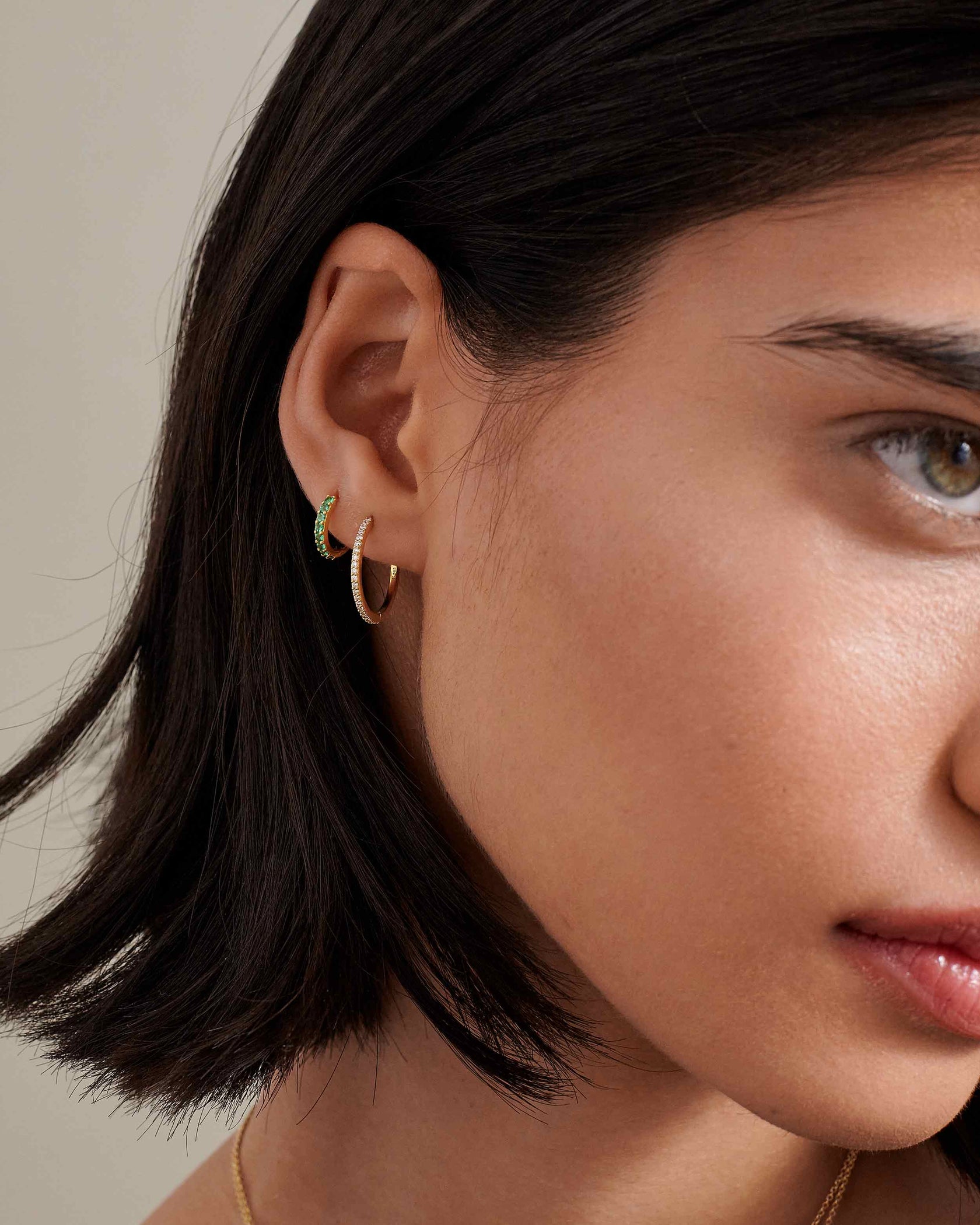 Medium Hoop Earrings – EDGE of EMBER