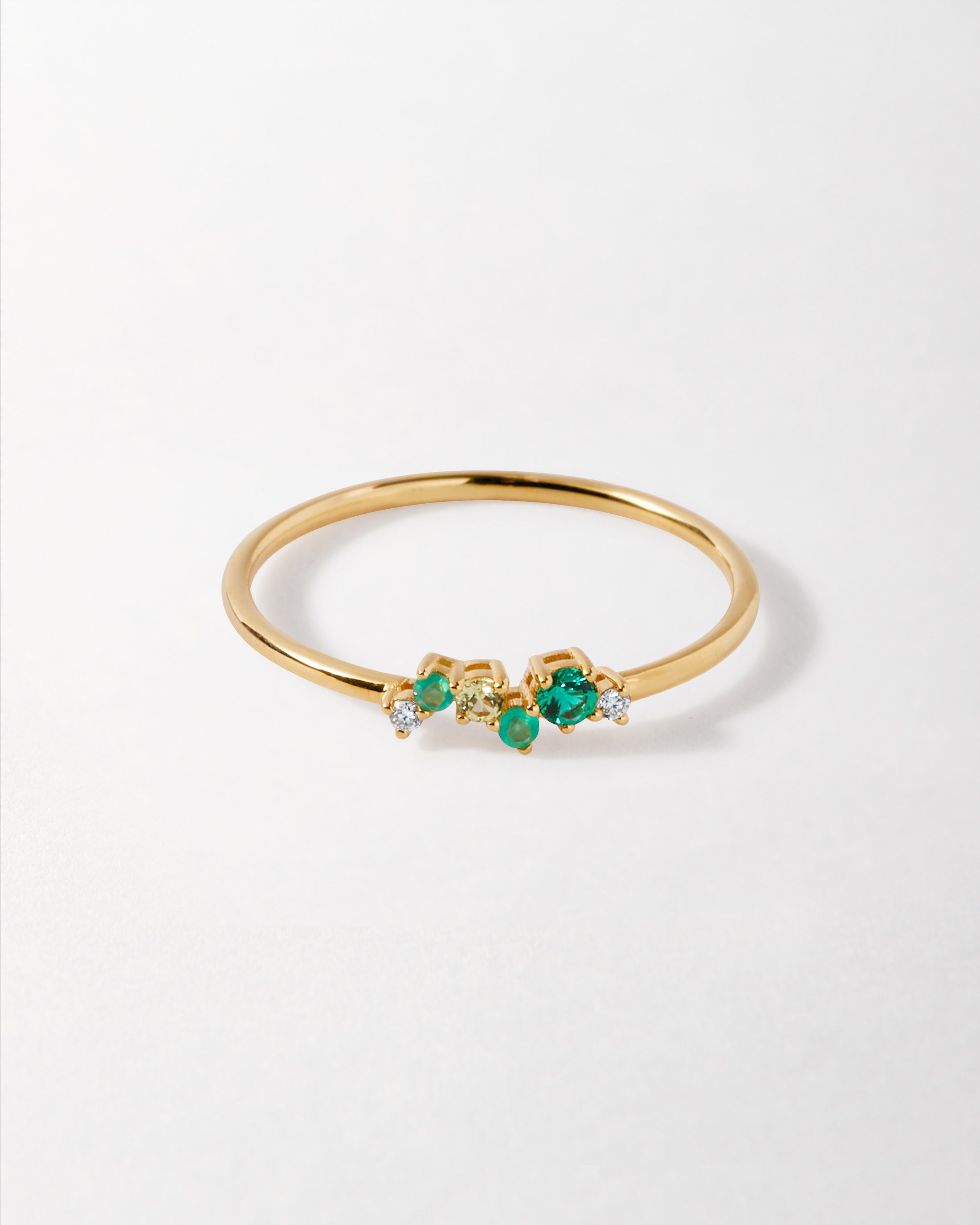 Intuition Emerald Ray Ring – EDGE of EMBER