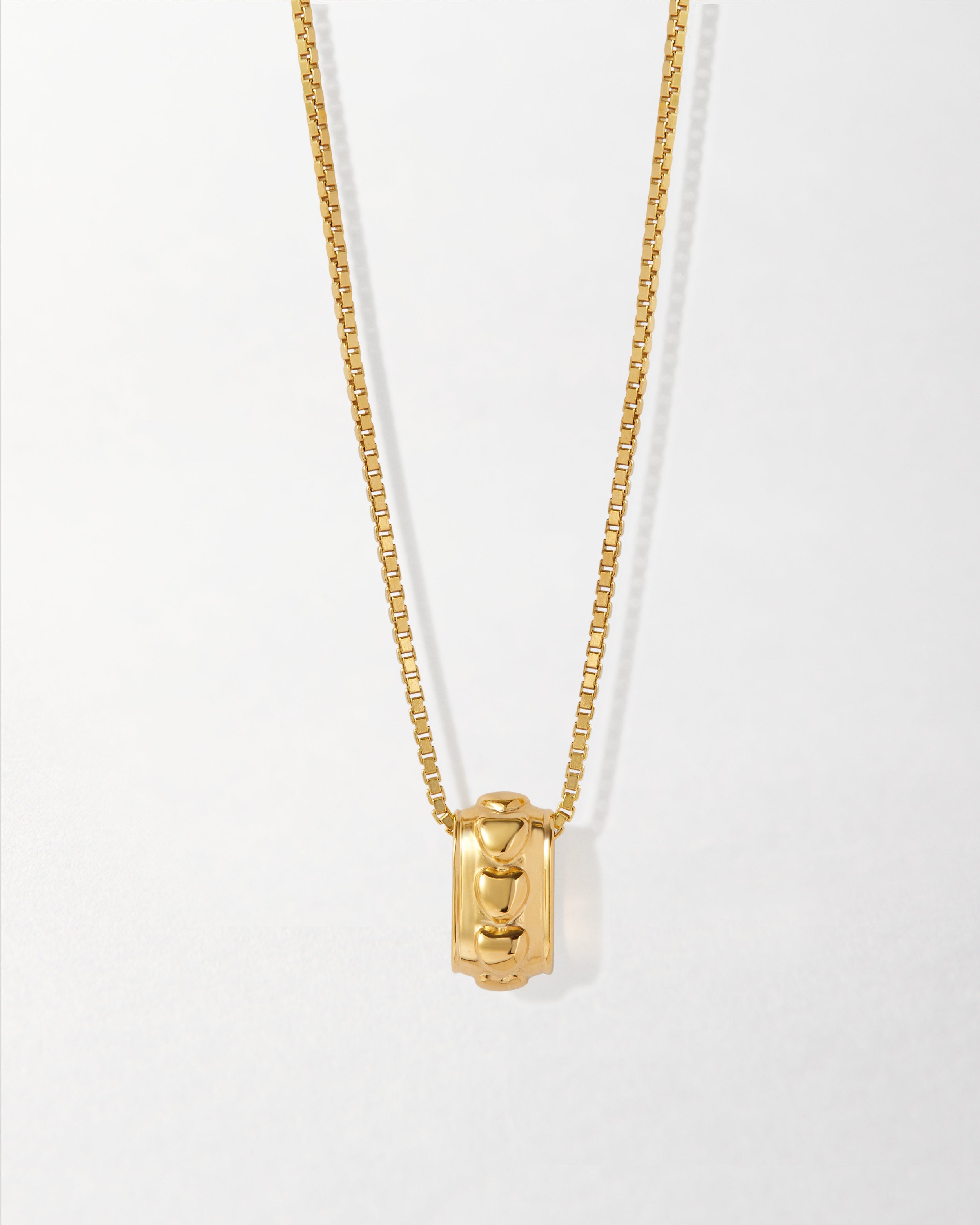 Sweetheart Charm Necklace | 18k Gold Plated – EDGE of EMBER