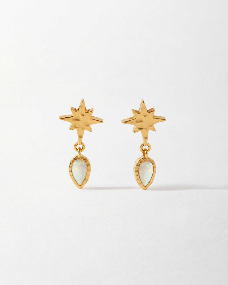 Hope Star Opal Earrings – EDGE of EMBER