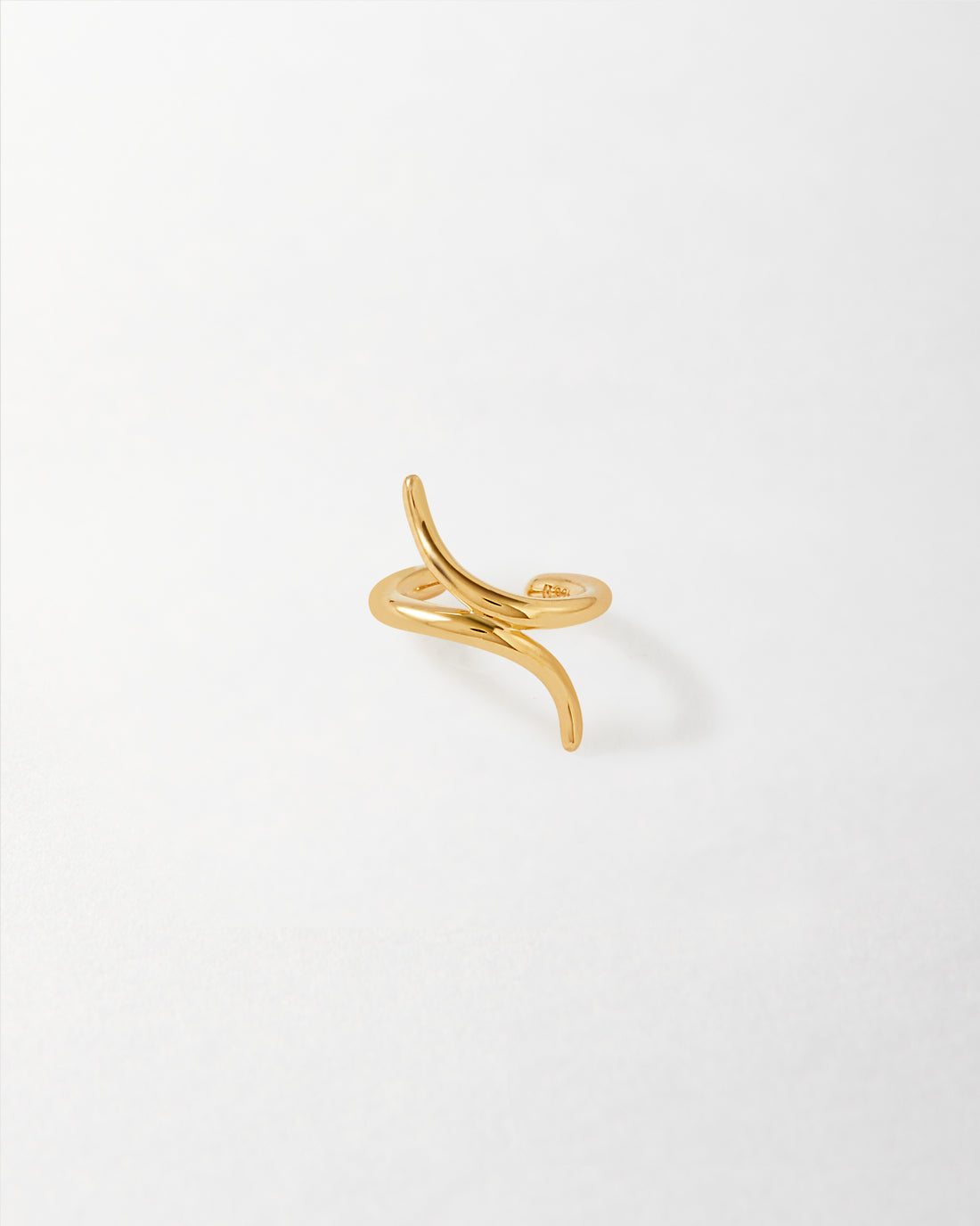 Wave Ear Cuff | 18k Gold Plated Recycled Silver – EDGE of EMBER