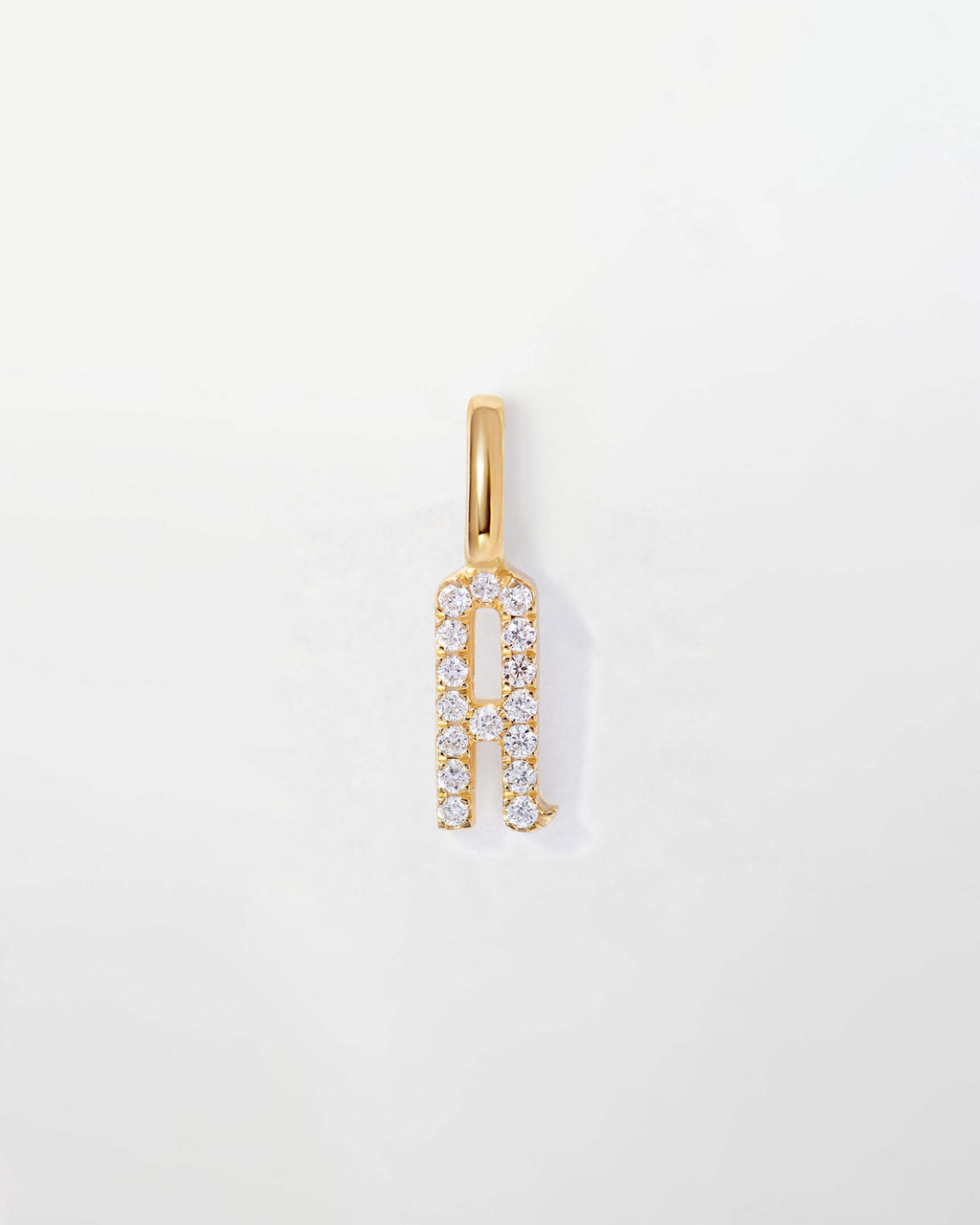 Diamond Initial Pendant – EDGE of EMBER