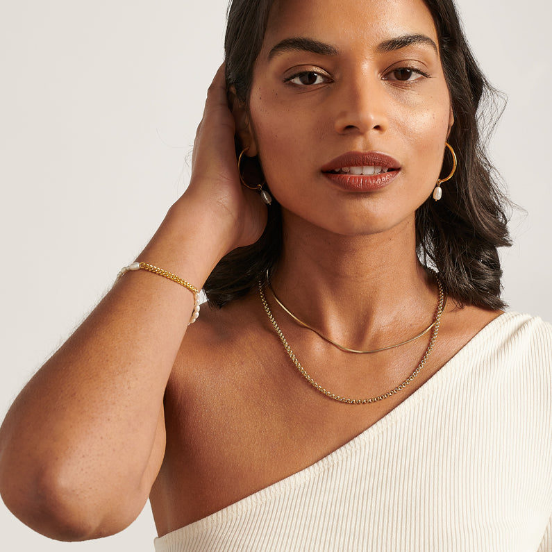 Mini Rolo Chain Necklace – EDGE of EMBER